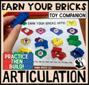 Earn Your Bricks Toy Companion for Articulation (use with building bri ...