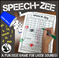Speech Zee ~ Articulation Dice Game Companion – Panda Speech LLC