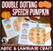 Double Dotting Speech Pumpkin ~ A Speech Therapy Art Activity – Panda ...