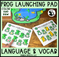 Frog Launching Pad for Language Toy Companion for Plastic Hopping Frog ...