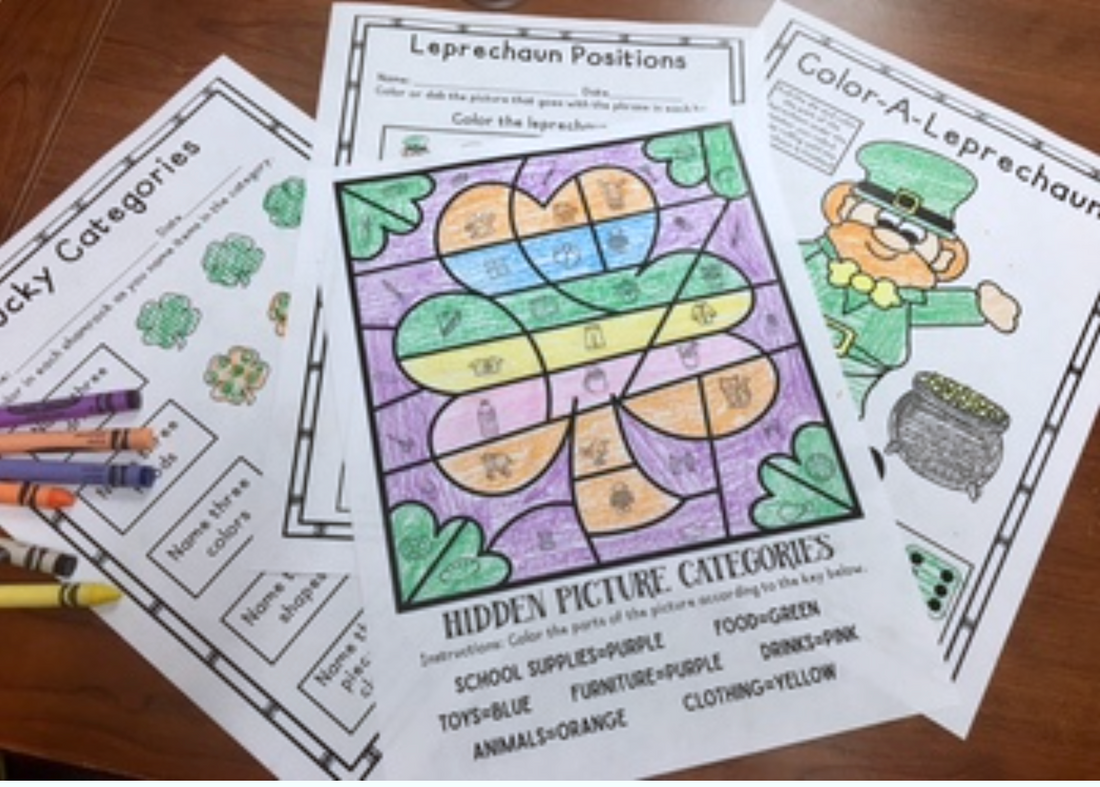 Leprechaun Prep Language Pack (Quick pack!) – Panda Speech Therapy