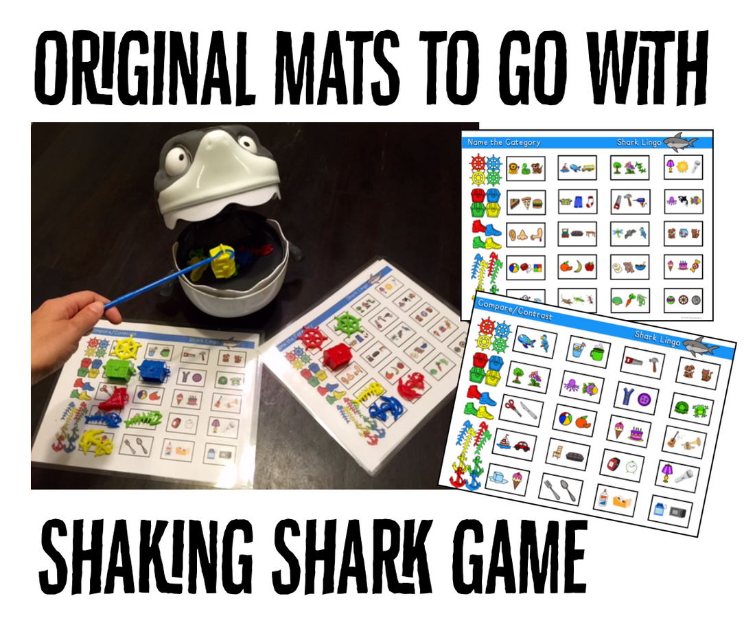 Shark Lingo ~ Speech Therapy Game Companion for ANY Shark Game – Panda ...