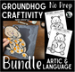 Groundhog Shadow Craft ~ Speech Therapy Activity – Panda Speech LLC