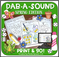 Dab a Sound Spring ~ Print & Go for Articulation SpeechTherapy – Panda ...