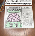 Speech Brains! ~ One Page Speech and Language Craft – Panda Speech LLC