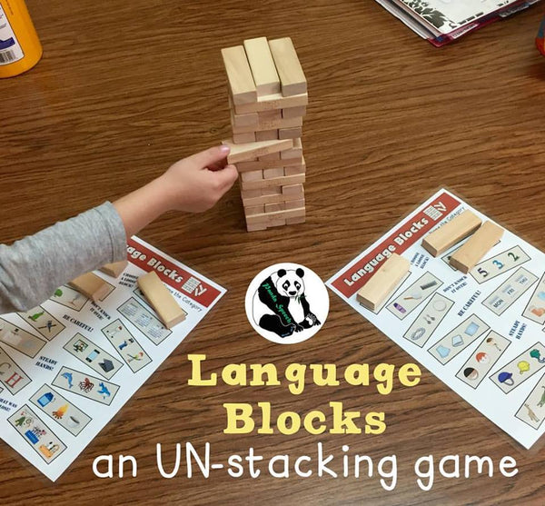 Language Blocks ~ Speech Therapy Game Companion – Panda Speech LLC