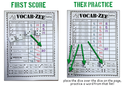 Vocab Zee ~ Articulation Dice Game Companion – Panda Speech LLC